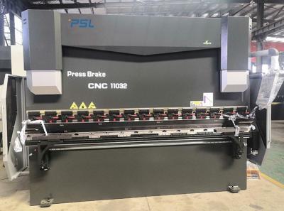 China 110 Ton CNC Hydraulic Press Brake Delem Da53t Da58t 66t Delem Cybelec 4+1 6+1 Axis for sale