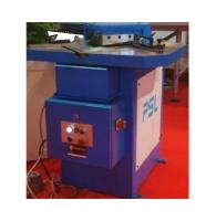 China Hydraulic Corner Notching Machine For Sheet Metal Plate Fixed Angle for sale