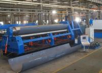 China Small Cnc Rolling Machine Steel Manual Hydraulic Plate Roller Machine fabricating oil tank for sale