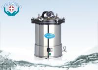 China 18L Portable Medical Autoclave Sterilizer With Double Scale Pressure Gauge for sale