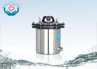 China Hand Wheel Locked Medical Autoclave Sterilizer With Electric Heated Function for sale