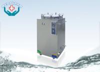 China Touch Screen Vertical Medical Autoclave Sterilizer With Digital Display And Two Baskets for sale