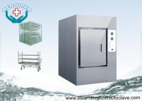 China Motorized Hinge Door Autoclave Steam Sterilizer With Silicone Gasket for sale