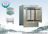 China Pass Through door Autoclave Steam Sterilizer With Temperature Sensor and Pressure Transducer for sale