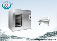 China High Pressure High Temperature Pass Through Sliding Door Pharmaceutical Sterilizer With 6 Cycles for sale