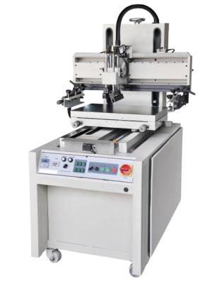 China Flat Screen Printing Machine with Sliding Working Table for sale