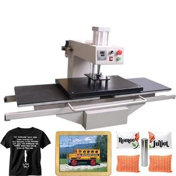 China Pneumatic Heat Press Machine with Sliding Workingtable for sale