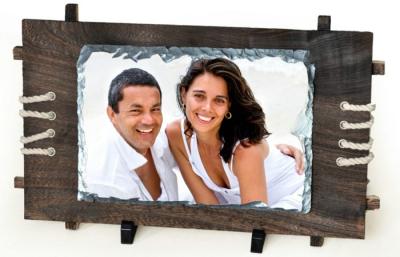 China Sublimation Photo Slate with Frame for sale