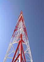 China 5km 10km 20km Wifi Transmitter And Receiver Angular Lattice Steel Towers Microwave Wireless Support for sale