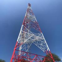 China 25m 30m 35m 45m 60m RDS Steel Communication Towers Angular Galvanized SST Steel 3 Leg Tower for sale