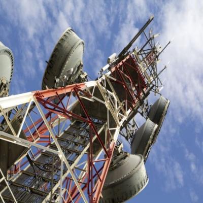 China 60m 4-Legged Self-Supporting Steel Lattice Tower for Telecom Antenna Communication Mast for sale