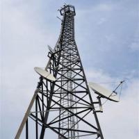 China 72m 4 Leg Steel Lattice Angular Mobile Telecom Tower ASTM A36 A572 Gr50 for sale