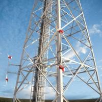 China Mobile Wifi Network 4G 5G Gsm Radio Signal 4 Leg Angle Steel Telecom Tower Telecommunication for sale