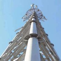 China 30m Pipe Wifi 3 Legs Tubular Steel Tower Lattice Seamless Mast Microwave Communication Antenna Tower for sale