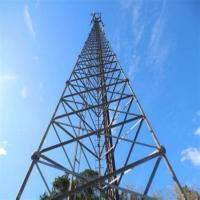 China Q345 / Q235 3 Legged Tubular Steel Tower / Lattice Steel Towers ANSI/TIA-222-G-2005 for sale