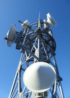 China Professional Drawing Triangular Antenna Tower Radome Material Telecom Lattice Steel Towers for sale