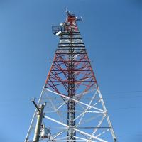 China Manufacturer Price Design 15 25 35 45 55 65 M Meters Hot Dipped Gsm Antenna Telecommunication Tower for sale