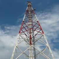 China 15 20 25 30 45 50 55 60 m meters self support antenna mast microwave Communication Towers For Sale for sale