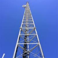 China Wifi Phone Communication Triangular Antenna Mast 3 Legged Radio Communication Tower for sale