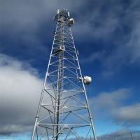 China Wifi Phone Communication Triangular Antenna Mast 3 Legged Radio Communication Tower for sale