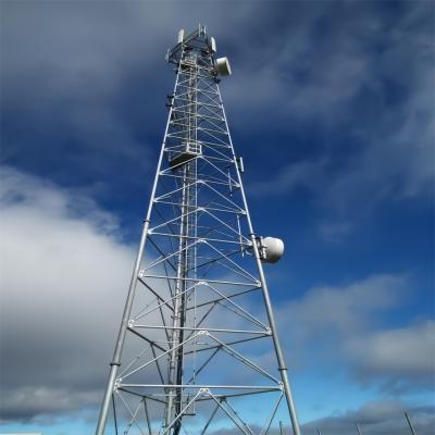 China Wifi Phone Communication Triangular Antenna Mast 3 Legged Radio Communication Tower for sale