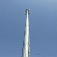 China Steel 20 Meter Gsm Monopole Steel Tower Communication Tower For Sale Q345B/A572 for sale