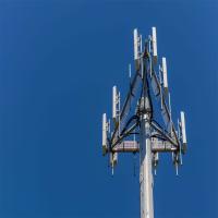 China Iso 1461 15 20 30 40 50 M Meters 4G 5G Stand Cell Signal Pole Climbing Ladder Self SupportingB Monopole Antenna Tower for sale