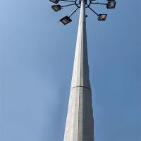 China Tower Monopole 25 Meter 30 40M 50M Radio Antenna Signal Galvanized Steel Cell Tower Monopole for sale