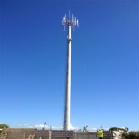 China Design Hot Dip Galvanized High Tensile Steel communication Monopole Tower for sale