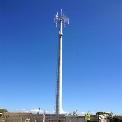 China Design Hot Dip Galvanized High Tensile Steel communication Monopole Tower for sale
