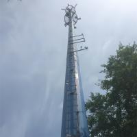 China Design Hot Dip Galvanized High Tensile Steel communication Monopole Tower for sale