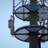China Free Standing  Monopole Tower100 Telecom Tower Antenna Types Of Communicatin Tubular for sale