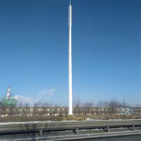China Antenna Pole Mount Mast Telecom Monopole Tower 9m 10m 12m 15m 18m 20m 22m 24m 25m 27m 28m 30m for sale