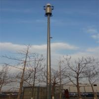 China 25M 30M 40M 45M Radio Antenna Signal Galvanized Steel Single Tube Pole Base Station Communication Monopole Tower for sale