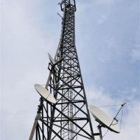China Bts Solar Power Telecommunication Tower & Accessories 3 Legged Angular Self Supporting Radio Tower for sale