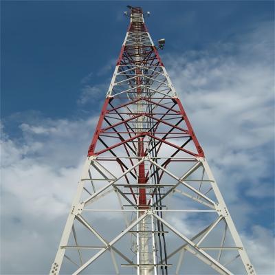 China Self Supporting Internet 5G Telecommunication Tower for sale
