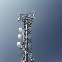 China Q255B Q355B Q420B Design 3 Legged Angular Steel Tower Telecommunication Tower for sale