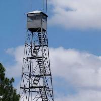 China Prefabricated Antirust Fire Station Training Tower Watch Tower Galvanized Steel Tube Structure for sale