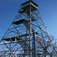 China Security Watch Guard Tower House Platform Observation Towers Steel Structure for sale