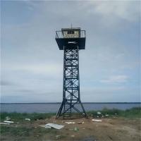 China 3m 5m 8m 10m 15m Hot Dip Galvanized Fire Watchtower Customized Four Leg Elevated Observation Tower  for sale