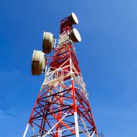 China 30 Ft Free Standing Lattice Steel Tv Radar Booster Cell Signal Mobile Telecommunication Tower for sale