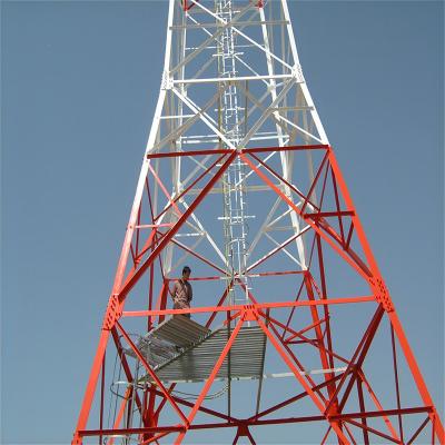 China 4g Wireless Outdoor Tv Cell Phone Communication Satellite Microwave Radio Antenna Lattice Tower 4 Leg Angular Tower for sale