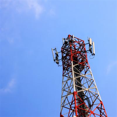 China 100 Meters Type Frame Structure Bolt Ladder Price Lightning Rod 4 Leg Angular Lattice Telecom Communication Steel Tower for sale