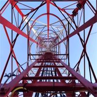 China Four Leg Steel Mast Communication Tower for sale