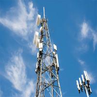 China Gsm 60m Antenna Communication Lattice 4 Legged Self Supported Steel Telecom Tower for sale