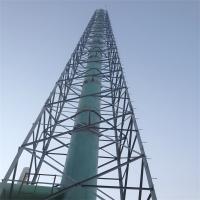 China Self Standing Lattice Steel Microwave Radio Wifi Telecommunication 4 Leg Angle Cell Tower And Lattice Mast For Sale for sale