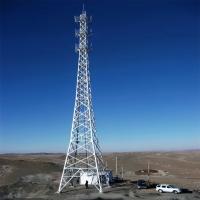 China Steel Truss Tower Tapered Gsm Structure Telecommunication 4 Legged Angular Steel Tower for sale