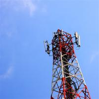 China 25 35 45 55 60 m Self Supporting Base Radio Transmission Pylon Wifi Receiver Steel Telecommunication 4legged Communication Tower for sale