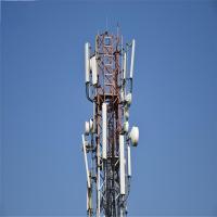 China 60m 4 Leg Galvanized Self Standing Antenna Tower Angle Broadcast  Microwave Radio Highest Communication Tower for sale