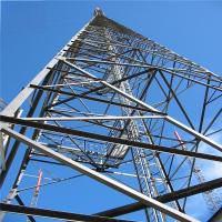 China 20 -120M Steel 4 Leg Tower Sst Lattice Steel Angular Tower for sale